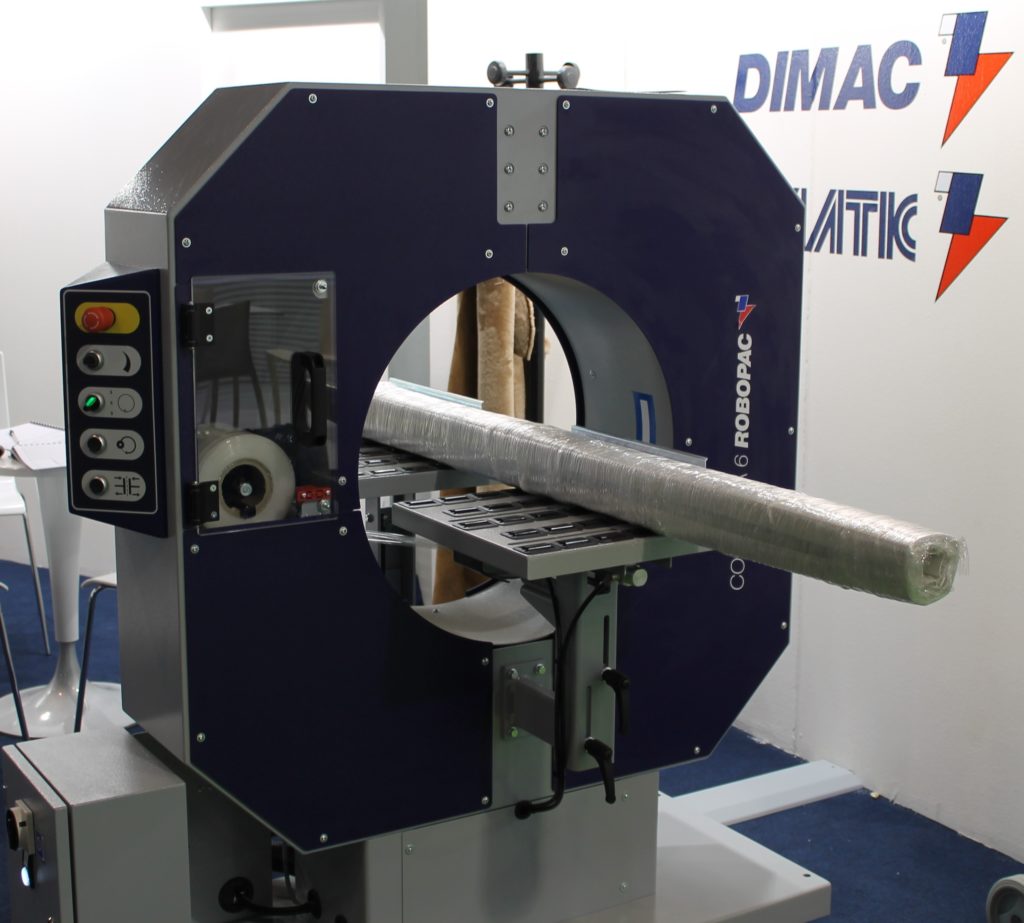 banderolage horizontale de profilé - filmeuse horizontale profilé alu bois