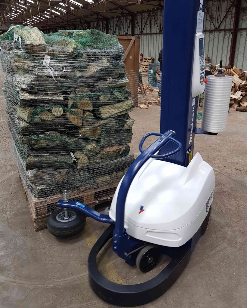 robot de banderolage pas cher - robot master 80 filmage palette étirable