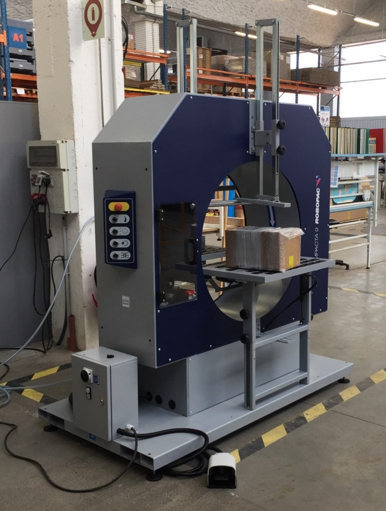 banderolage horizontale de profilé - filmeuse horizontale profilé alu bois